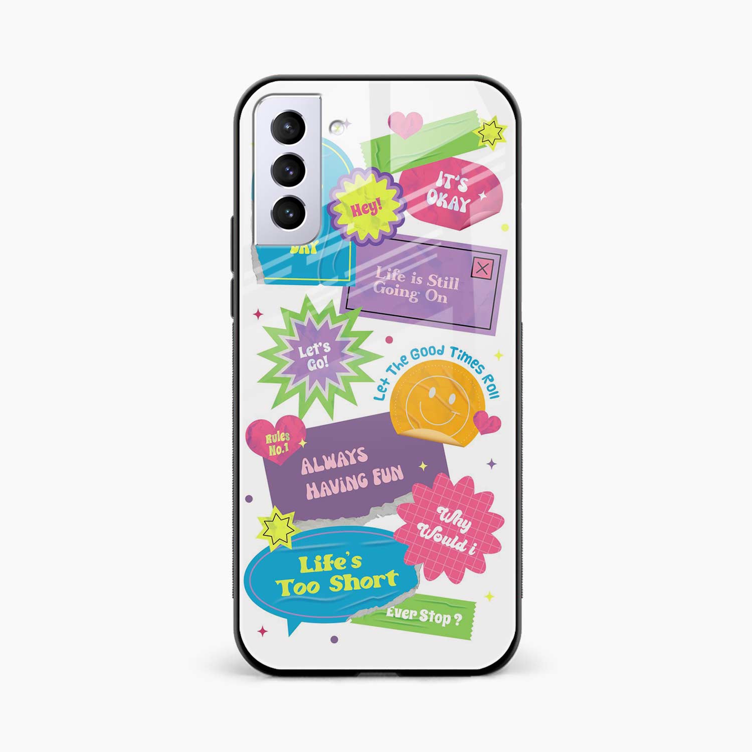 Buy Floral Personalised Name Samsung Galaxy S21 FE Back Cover at Rs. 299 Only - Sirphire