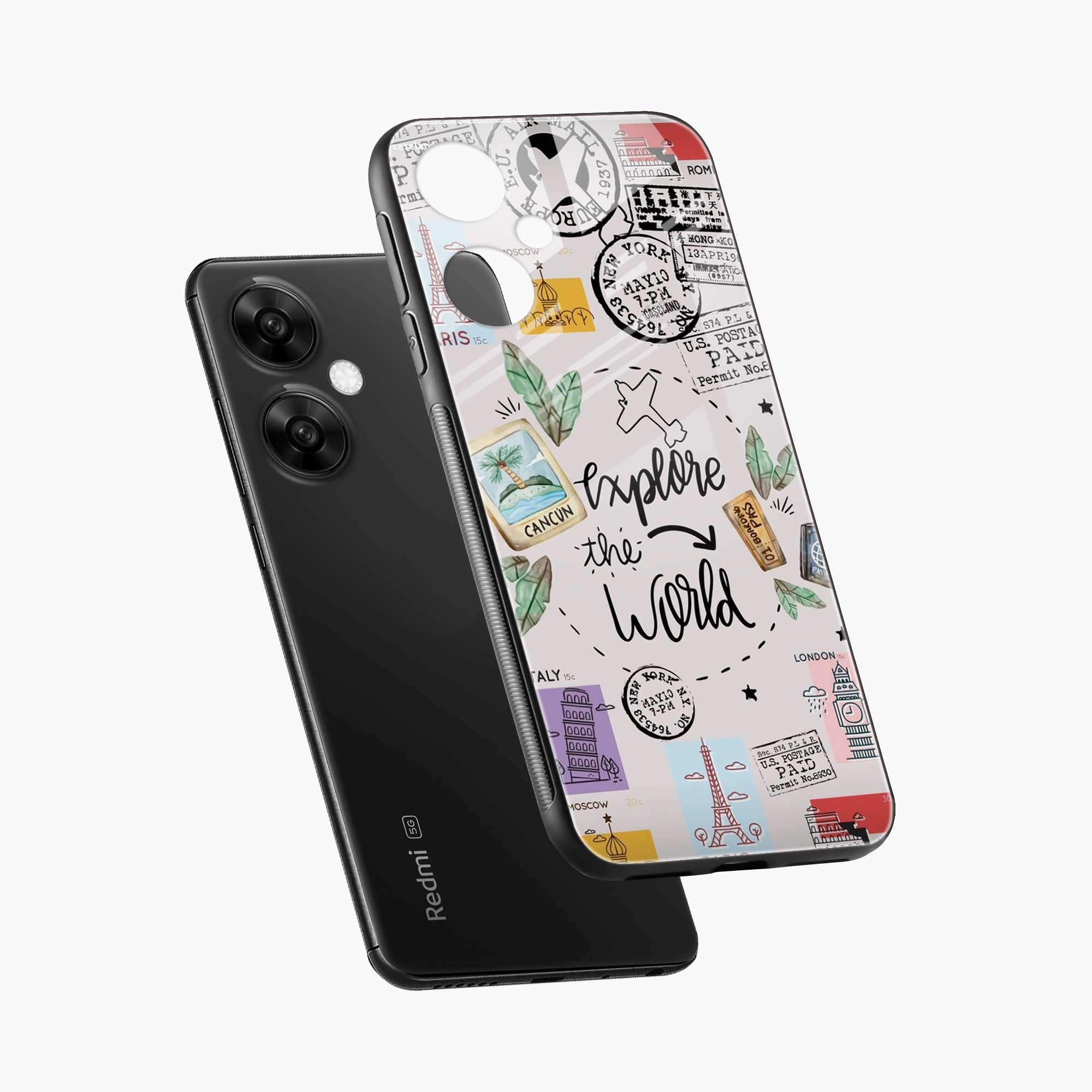 Buy Explore The World Redmi 13c 5G Back Cover at Rs.299 Only