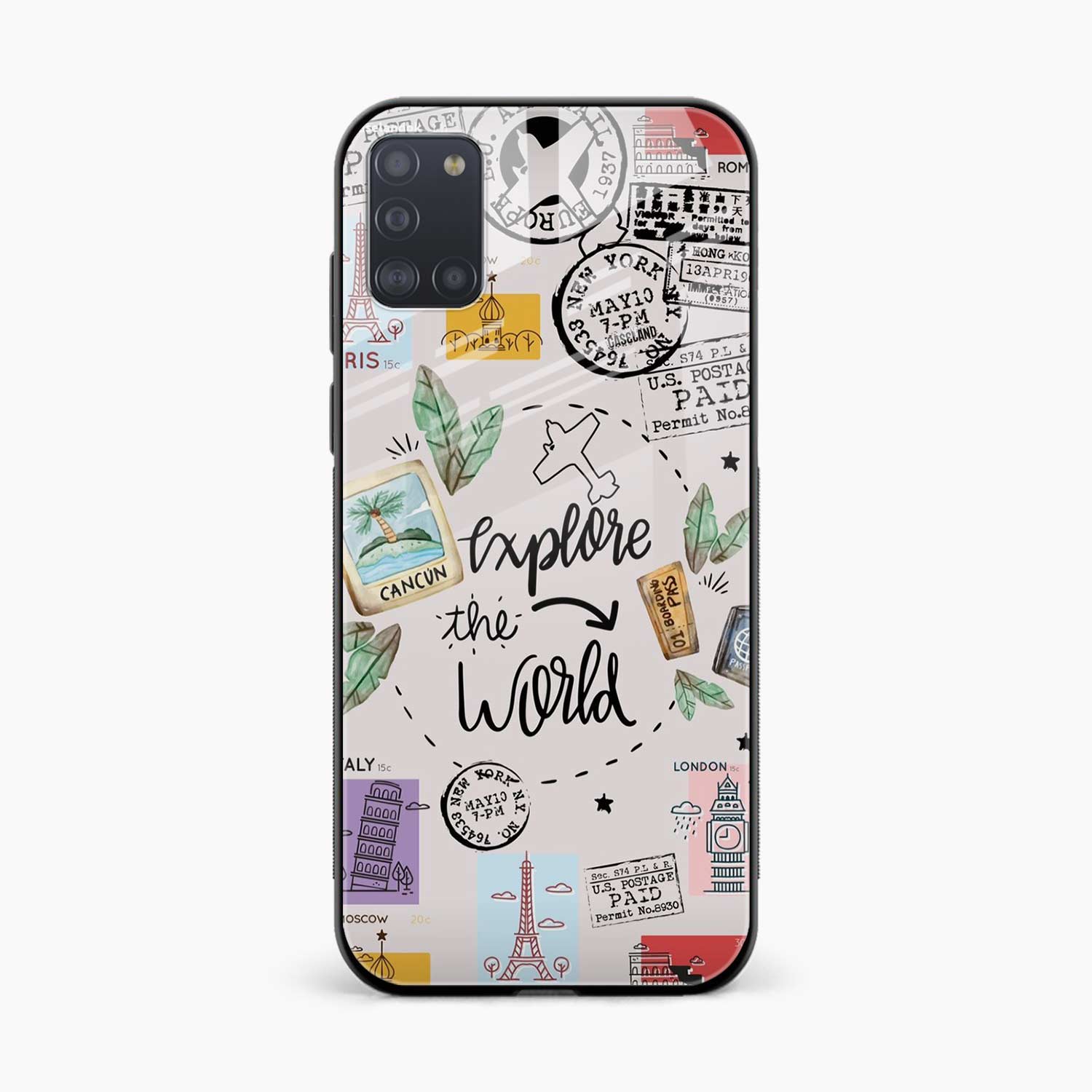 Buy Explore The World Samsung A31 Back Cover at Rs.299 Only