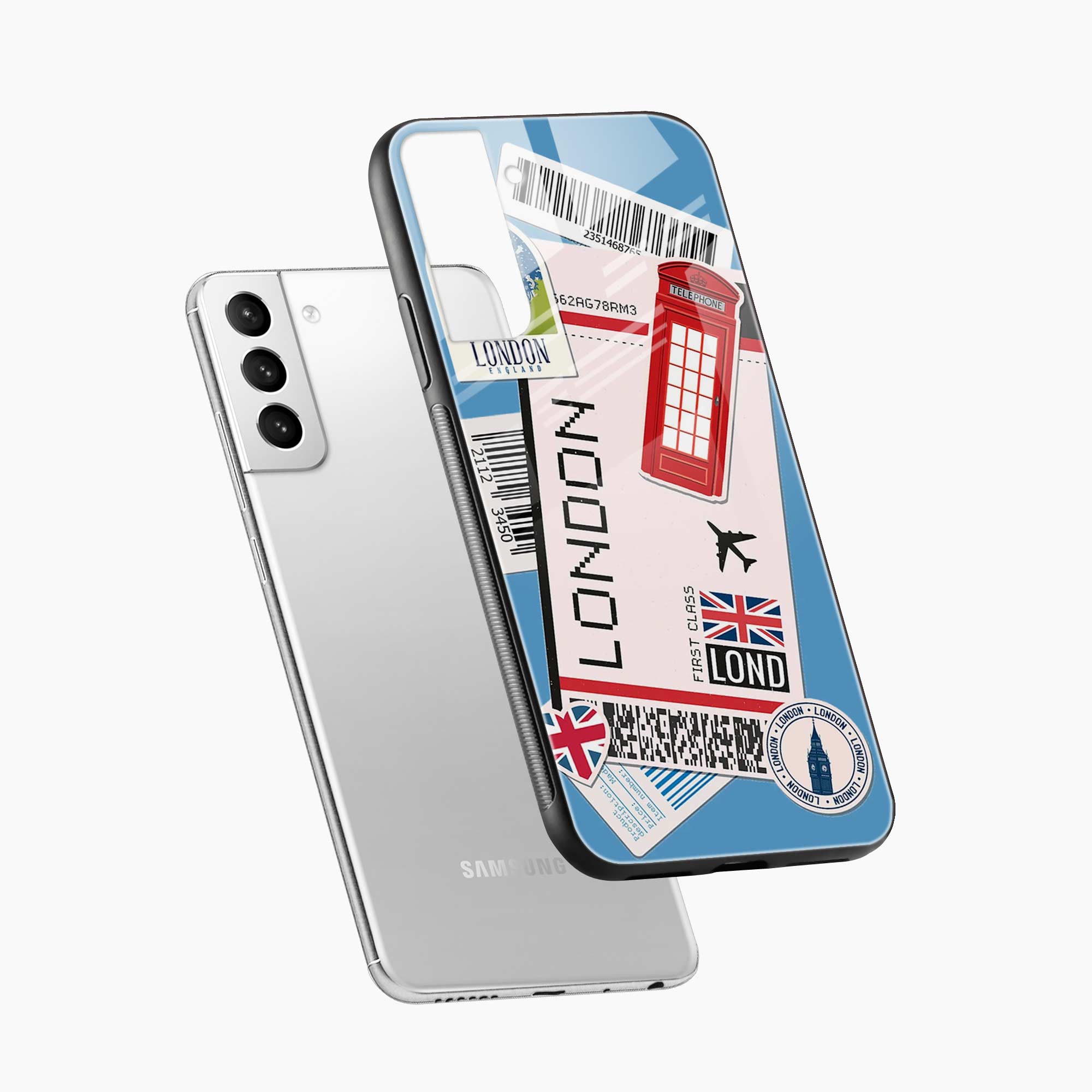 Buy Floral Personalised Name Samsung Galaxy S21 FE Back Cover at Rs. 299 Only - Sirphire