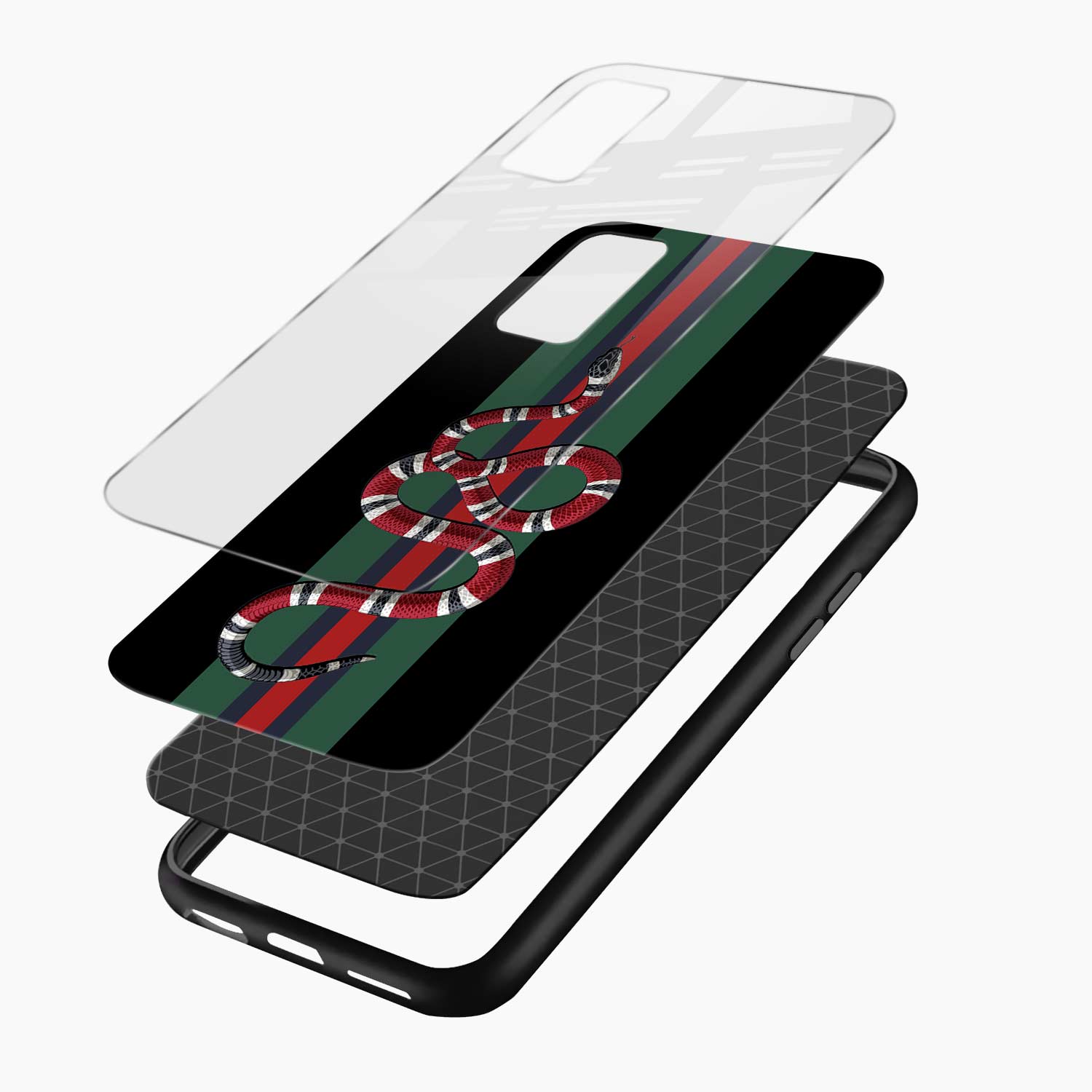 Buy Gucchi Snake Strips Vivo V20 Pro Back Cover at Rs. 299 Only - Sirphire