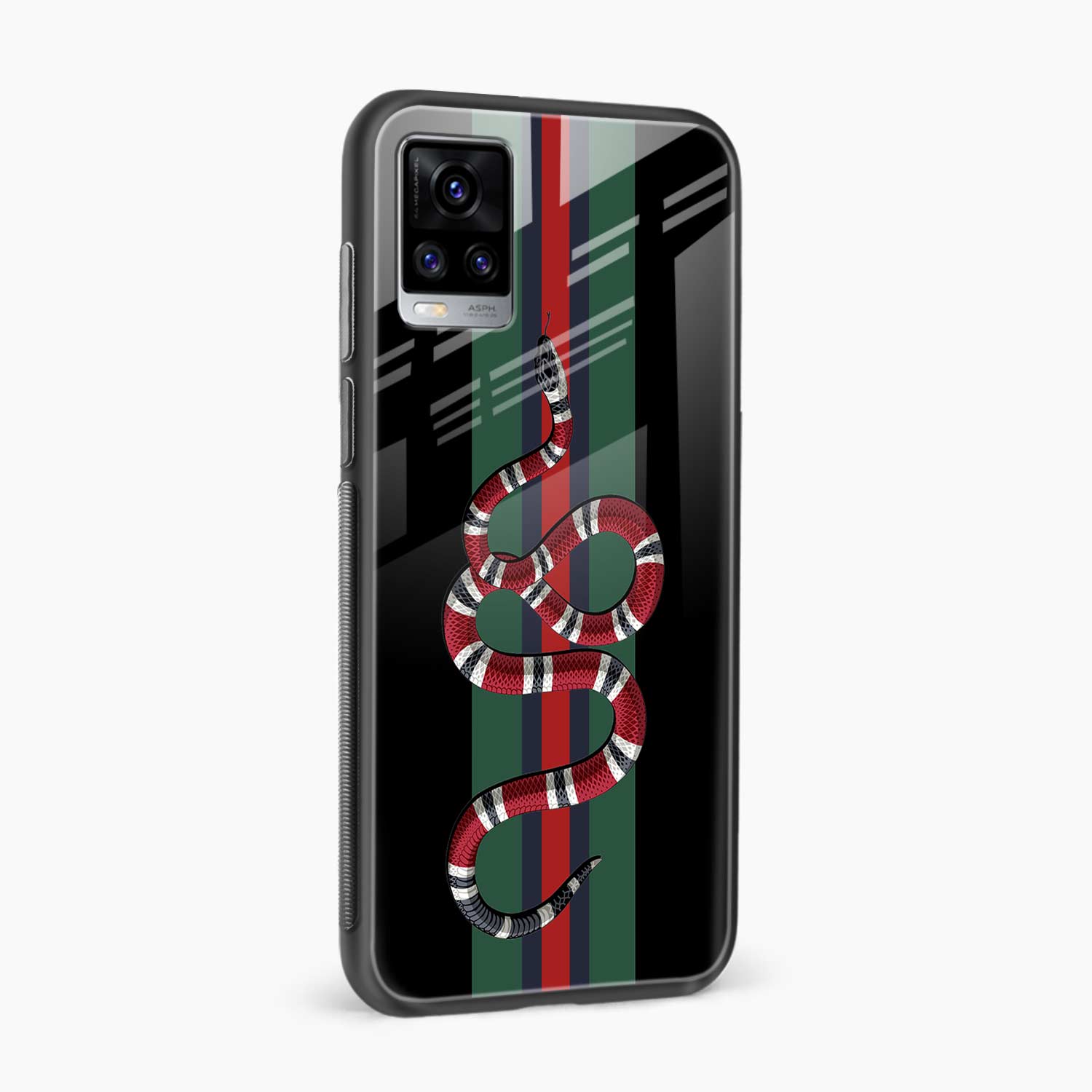 Buy Gucchi Snake Strips Vivo V20 Pro Back Cover at Rs. 299 Only - Sirphire