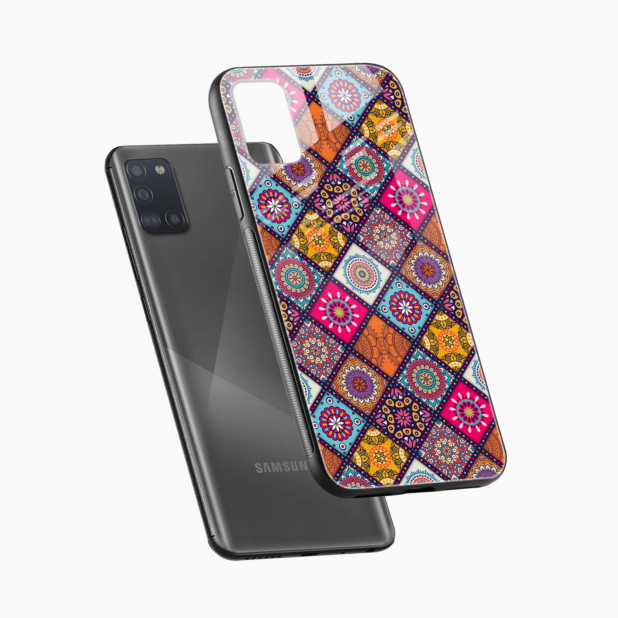 Buy Colorful Rangoli Samsung A31 Back Cover at Rs. 299 Only - Sirphire