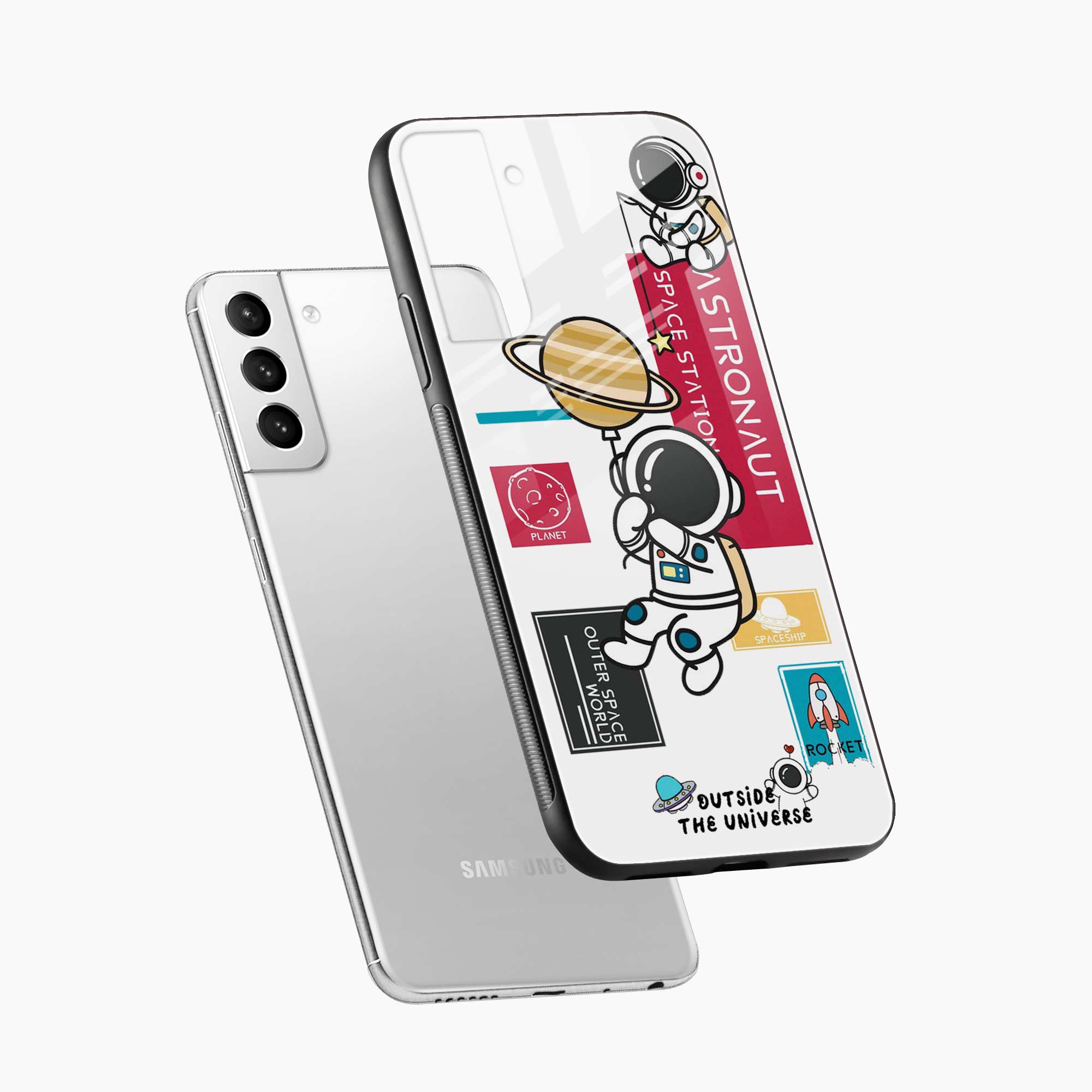 Buy Floral Personalised Name Samsung Galaxy S21 FE Back Cover at Rs. 299 Only - Sirphire