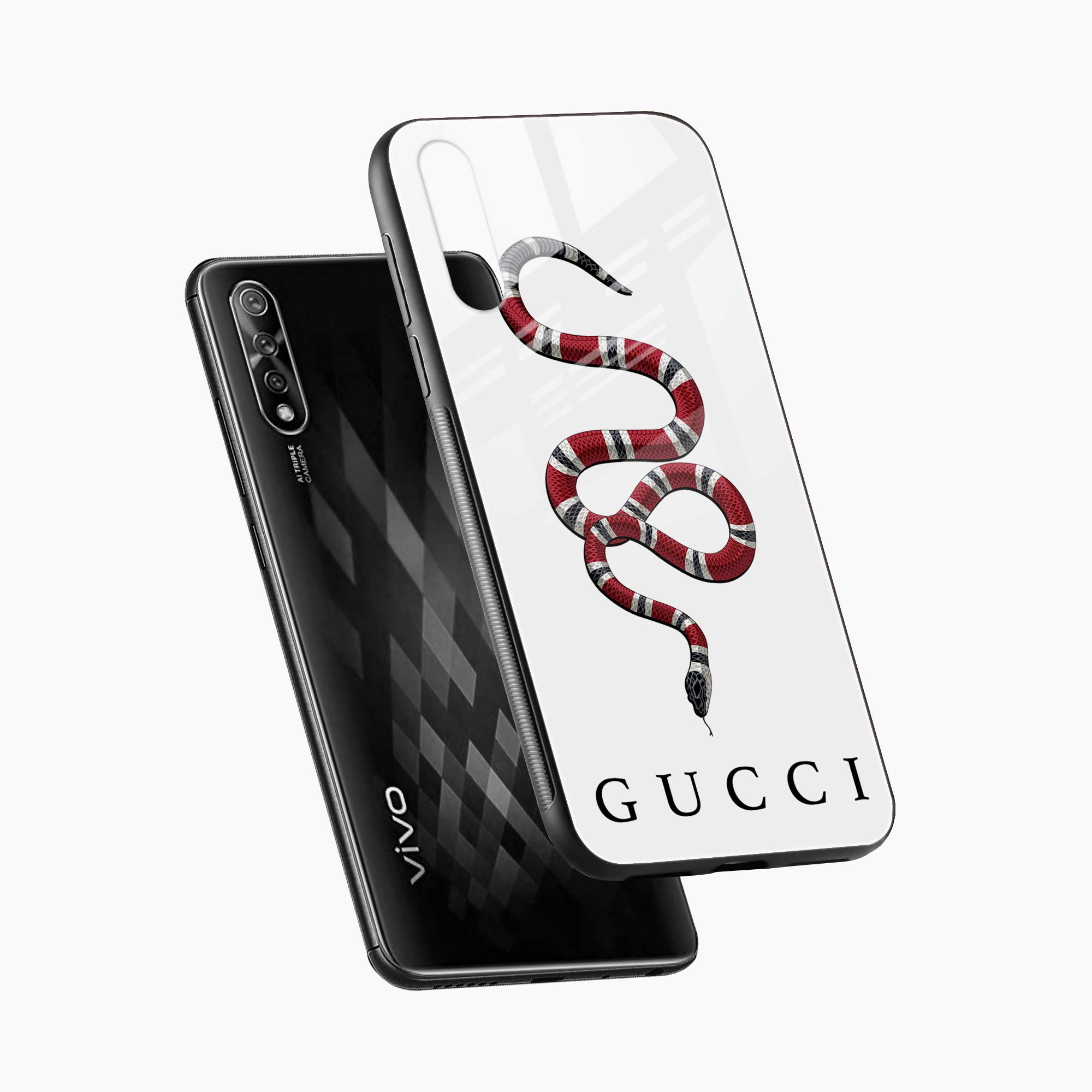 Buy Gucci White Snake Vivo S1 Back Cover at Rs. 299 Only - Sirphire